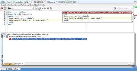 oracle how to find out plsql compilation errors stack overflow