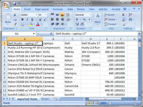 handy equipment tool manager tutorial how to import