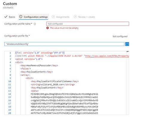 Mem Ios Wireless Profile With Embedded Credentials Katys Tech Blog