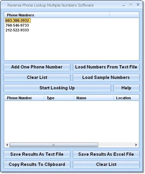 reverse phone lookup multiple numbers software download for free
