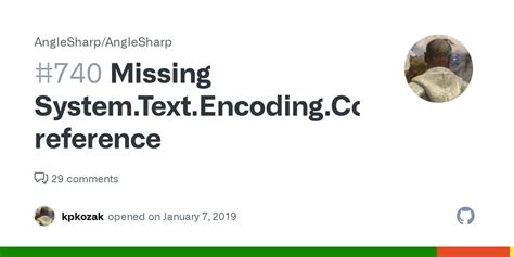 missing system text encoding codepages reference · issue 740