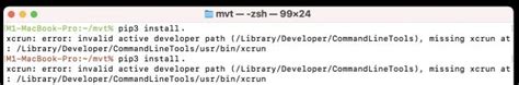 fix git not working after macos update xcrun error invalid active