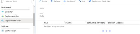 bitbucket azure deployment stuck stack overflow