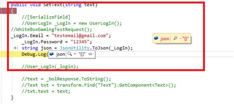 c unity serializing object to json stack overflow