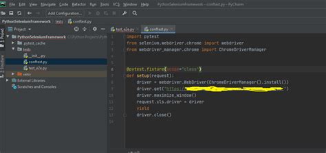 unable to access methods of webdriver class when the webdriver instance