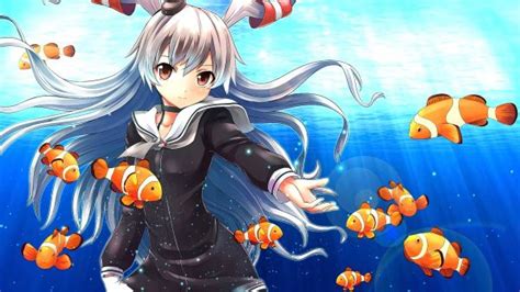 Wallpaper Illustration Anime Girls Barefoot Shorts Cartoon