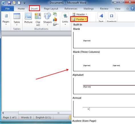 download header footer tools office 2007 nativefiles