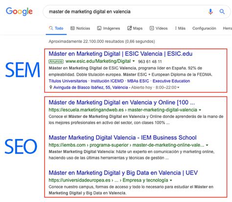 10 diferencias entre seo y sem en 2020 [ejemplos infografÍa] 2022