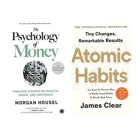 The Psychology Of Money Atomic Habits English Paperback Reader