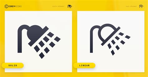 shower icon · svg png javascript and webfont · coreui icons