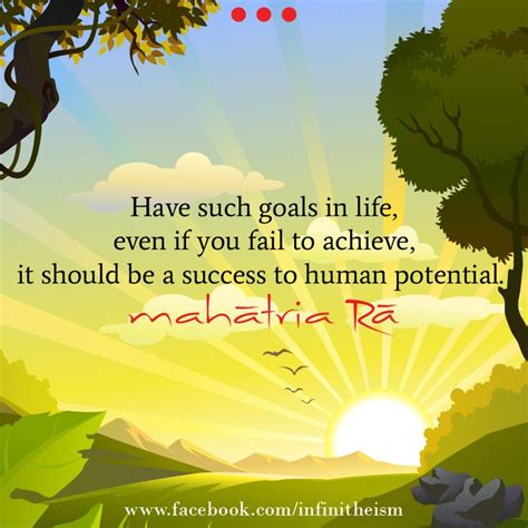 A Beautiful Quote Today Have Such Goals In Life Even If You Fail To