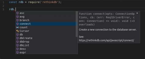 node js vs code intellisense works for javascript files but not for
