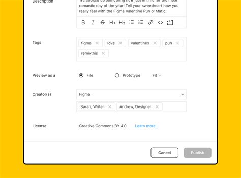 publish files to the community figma help center