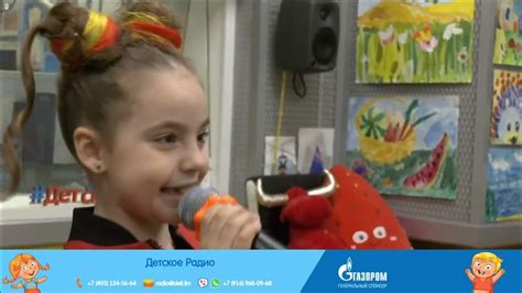 ЛИЗА ГЛЕБОВА АРТИСТКА Выступление в студии Детского радио Youtube