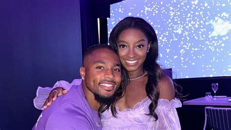 Simone Biles Celebrates First Wedding Anniversary With Husband After