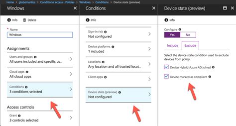 azure ad premium conditional access and session controls deberes y