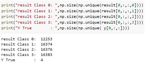 python calculating multi class dice coefficient when predicating