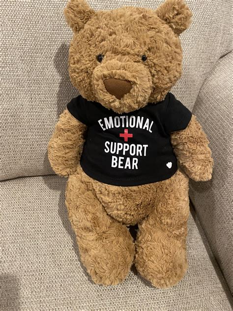 My Huge Bartholomew Is Definitely My Emotional Support Bear 🥹 Whos