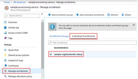 how to programmatically create an azure device provisioning service