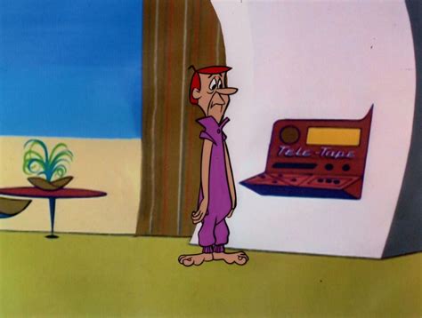 The Jetsons G I Jetson George Production Cel Id Mar23132 Van