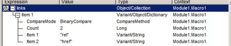 json vba getting values from a collection stack overflow