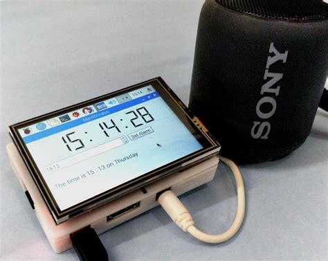python alarm clock raspberry pi raspberry