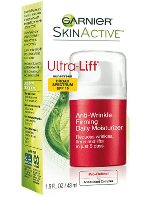 Ultra Lift Anti Wrinkle Firming Moisturizer Spf 15 Garnier