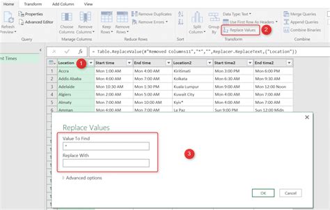 power query not for bi event date and time scheduler part 1 radacad