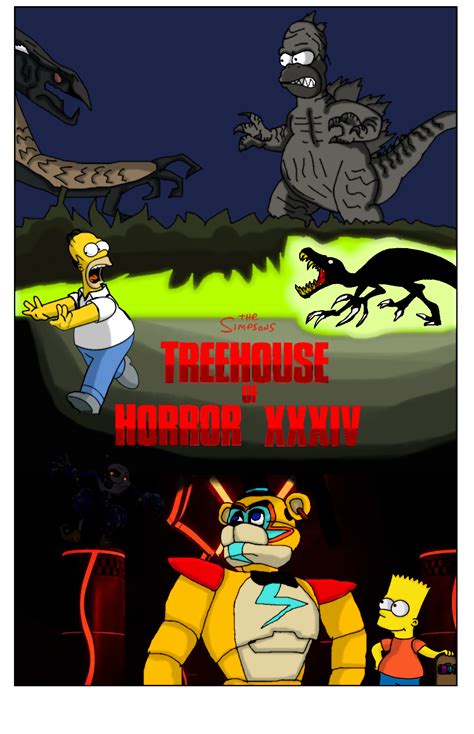The Simpsons Treehouse Of Horror Xxxiv Fanmade By Francoraptor2018 On