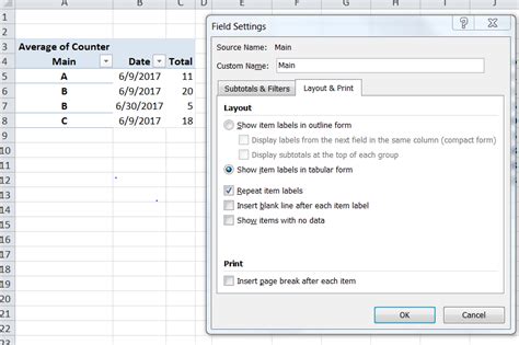 evaluate the average by grouping rows in excel python