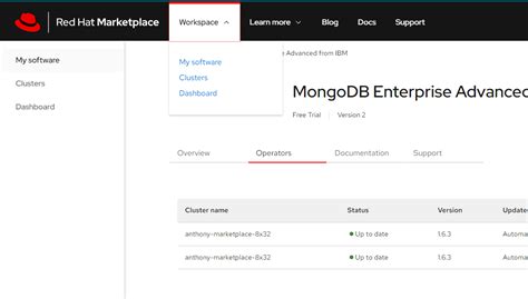 secure mongodb enterprise from red hat marketplace on red hat openshift