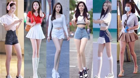 Mejores Street Fashion Douyin China 抖音街拍穿搭 ！douyin Tiktok China Thời