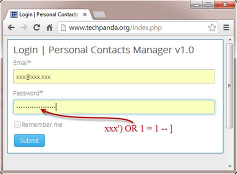 sql injection tutorial learn with example telegraph