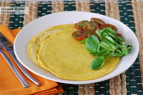 Tortillas Veganas De Harina De Garbanzos Receta Saludable