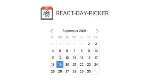 react day picker