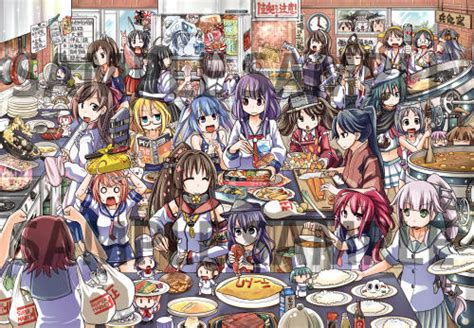 【艦これ】烹炊所【集合絵】 坂崎ふれでぃ さんのイラスト ニコニコ静画 イラスト
