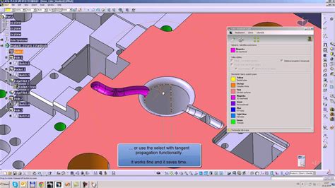 catia v5 macro color standard youtube