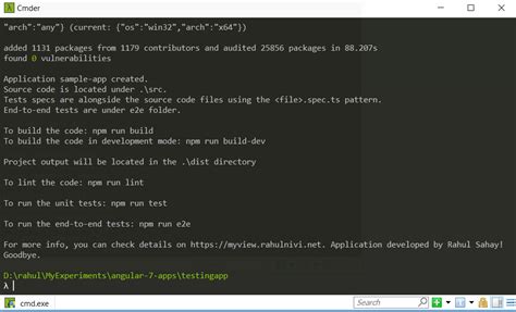 generator sample crud angular npm
