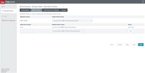 configuring pingfederate single sign on integration with saml invicti