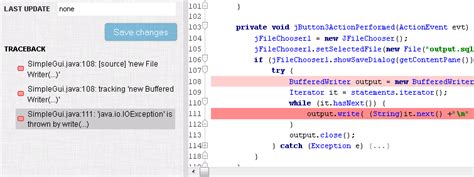 c c traceback example in klocwork static code analysis