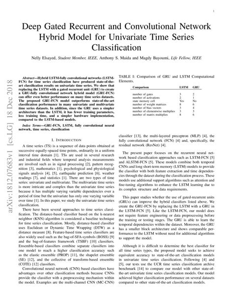 deep gated recurrent and convolutional network hybrid model for n