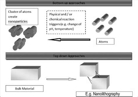 Bottom Up And Top Down Approaches For Nanoparticle Synthesis Download