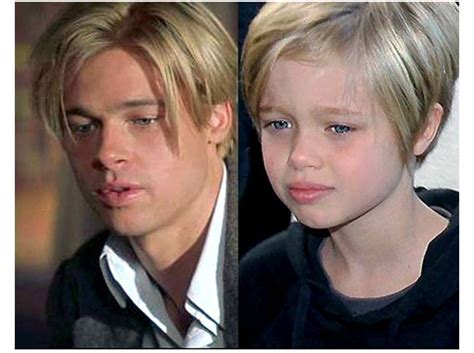 Brad And His Daughter Brad Pitt Brad Pitt And Angelina Jolie Shiloh