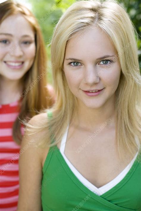Teenage Girls Stock Image F001 2254 Science Photo Library