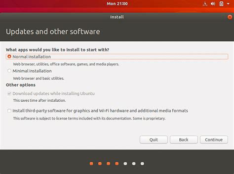 ubuntu 18 04 install install type serverlab