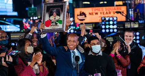 Eric Adams Becomes New York Citys 110th Mayor The New York Times