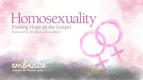 Homosexuality Embrace Answers Tv