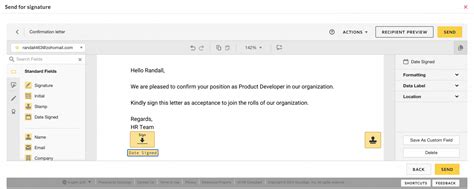 integrating with docusign