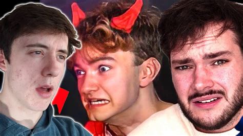 Reacting To James Marriott Naughty Youtubers Youtube