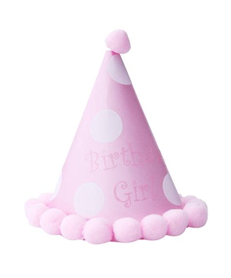 Birthday Cap For Girl Clip Art Library
